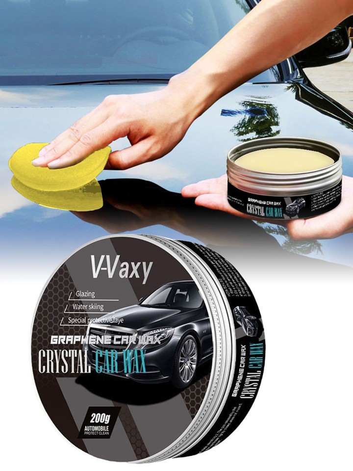 Graphene Car Wax Titanium Ceramic Wax Car Care Polish Wax with Towel ...