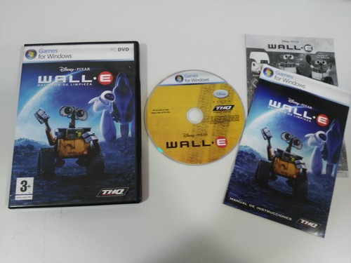 WALL-E WALLE Cleaning Battalion Juego PC Disney In Spanish Game Windows - AM | eBay