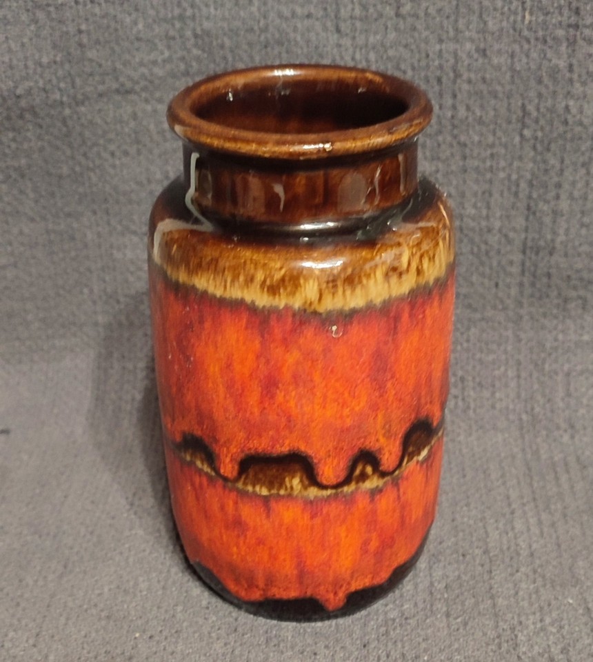 Scheurich 231-15 Mid Century Fat Lava Small Ceramic Vase | eBay