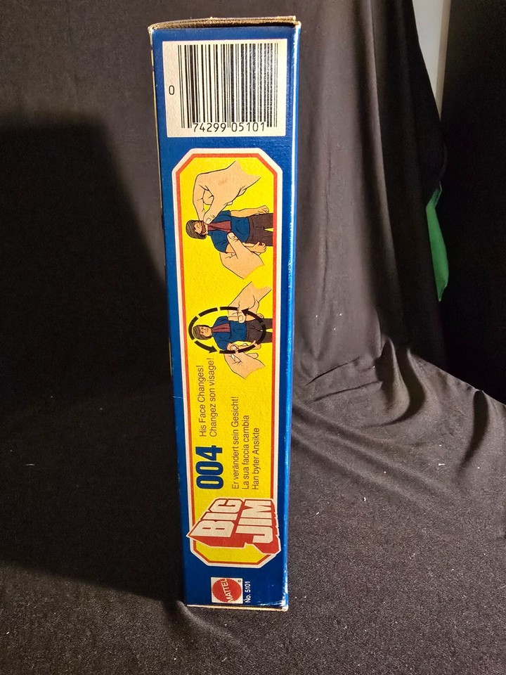 RARE vintage 1981 Mattel BIG JIM 004-Face Changer - MIB sealed | eBay