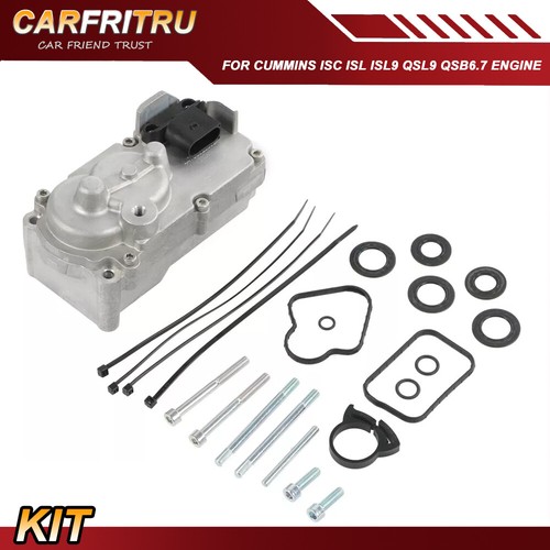 12V VGT Turbocharger Actuator kit For Cummins ISC ISL ISL9 QSL9 QSB6.7 ...