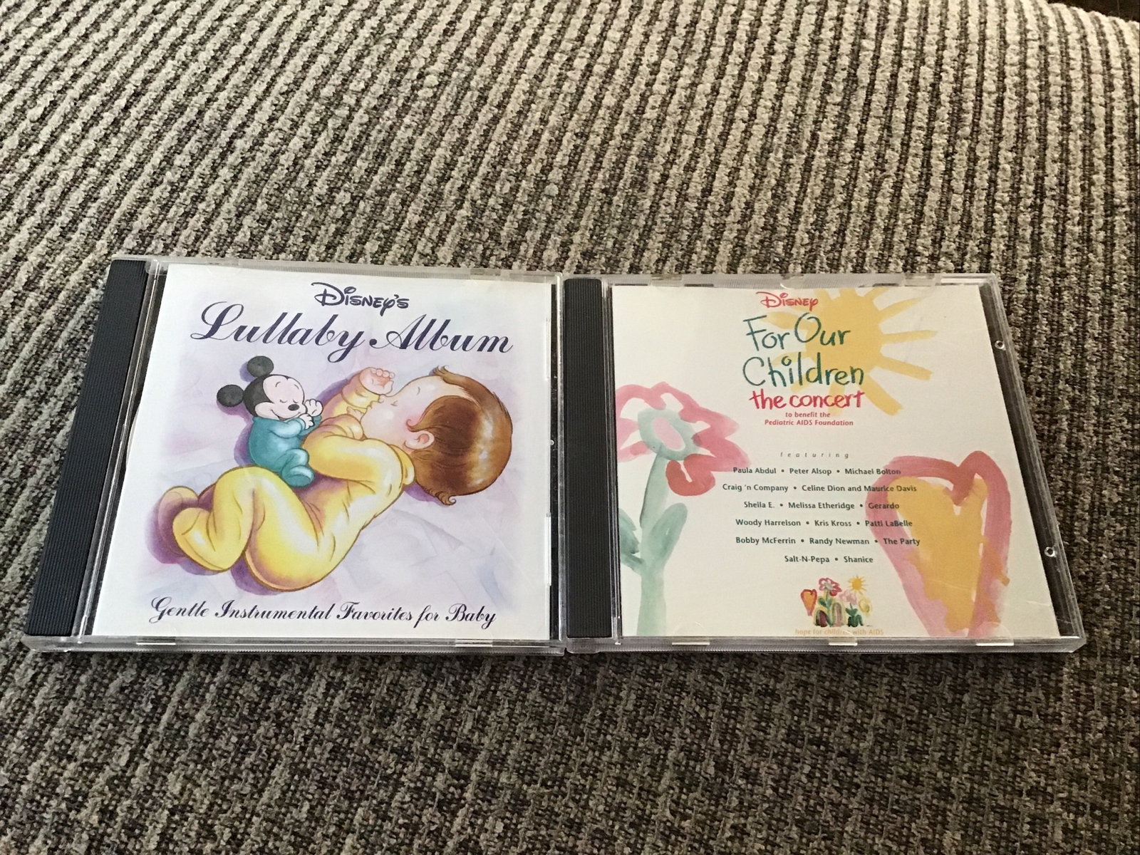 DISNEY LULLABY ALBUM & FOR OUR CHILDREN THE CONCERT 2-CD’s OOP | eBay