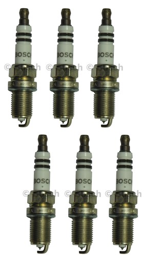 Bosch Set of 6 Spark Plugs FR6KPP332S For Audi A6 Quattro Q7 V6 3.0L | eBay