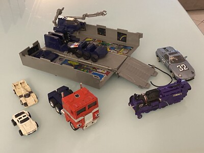 Jouet Vintage Transformers G1 Hasbro Optimus Porsche Train | eBay