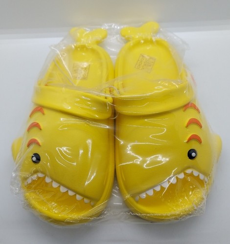 Kids Fish Shark Slippers Slide Unisex Flip Flop Beach Sandal size Kids ...