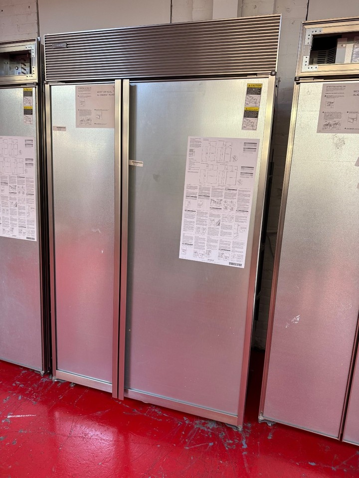 48” Subzero Refrigerator Freezer Panel Ready BI48SO (Used 2016) | eBay