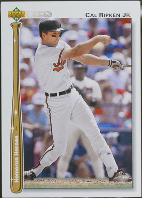 1992 Upper Deck - Homerun Heroes Baseball Cal Ripken Jr. #HR4 | eBay