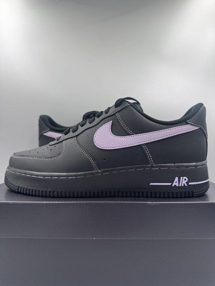 Nike Air Force 1 Low ‘07 LV8 Hydrangeas Black NBY BRAND NEW Size 10 | eBay