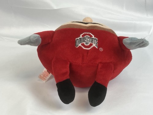 Ohio State Buckeyes 8” Plush Doll Football Shaped Mascot Stuffed Animal ...