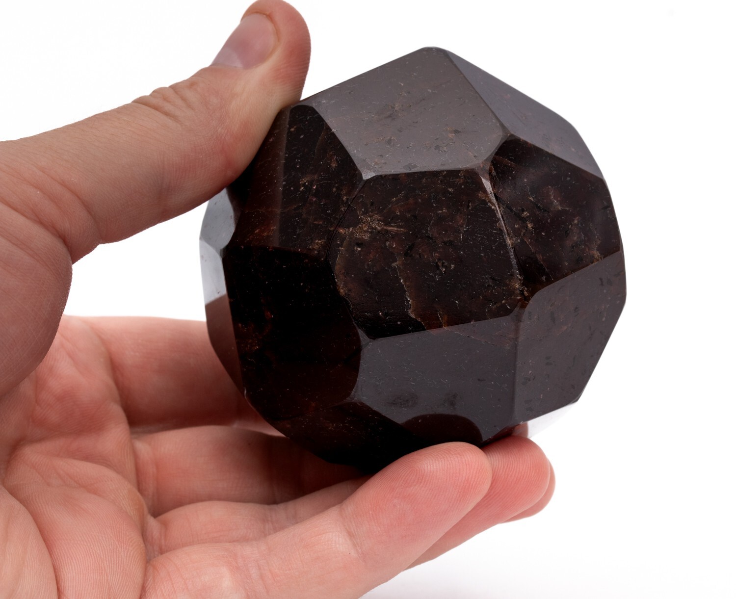 Faceted Polished GARNET red crystal 1.56 LBS healing stone specimen #1197k India | eBay