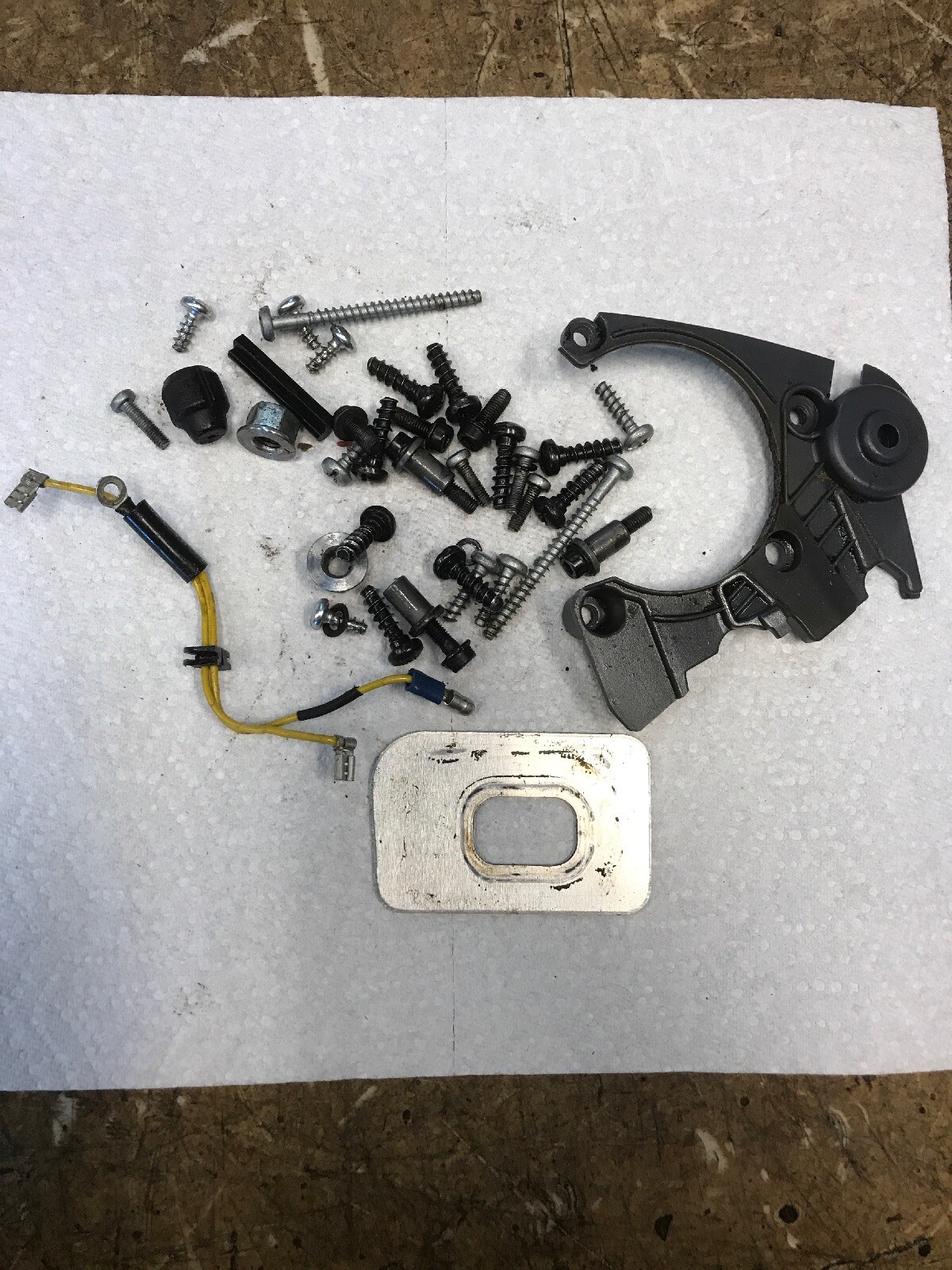 OEM GOOD USED EFCO MT3500 ASSORTED HARDWARE,SCREWS,BOLTS, WIRING,COVER ...