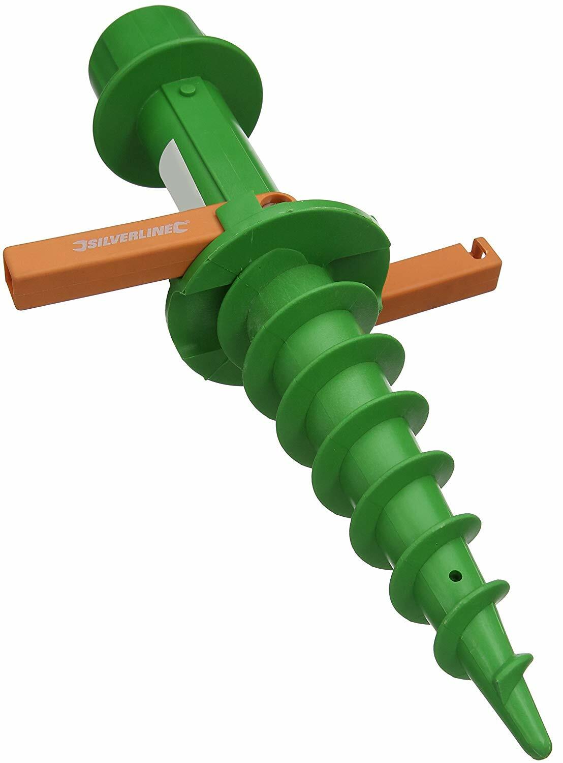 Pole Anchor Beach Parasol Umbrella Washing Line Base Holder Ground ...