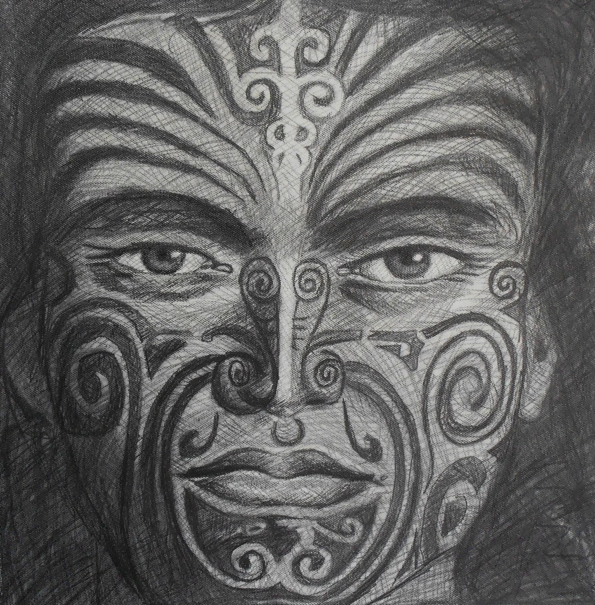 Maori Warrior Drawings