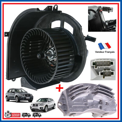 Pulseur d'Air Habitacle Chauffage Climatisation pour BMW X5 X6 ...