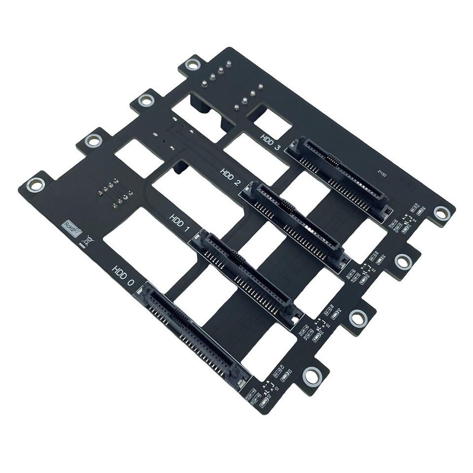 SASSATA Hard Disk Backplane for Nas Storage Server Expansion Board 6Gbp ...