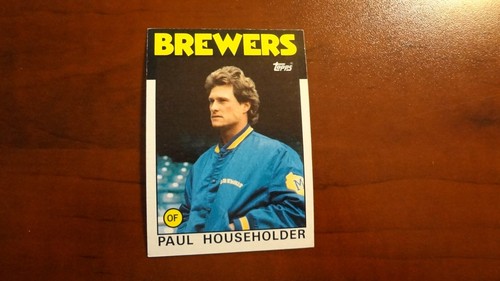1986 TOPPS # 554 PAUL HOUSEHOLDER BASEBALL CARD | eBay