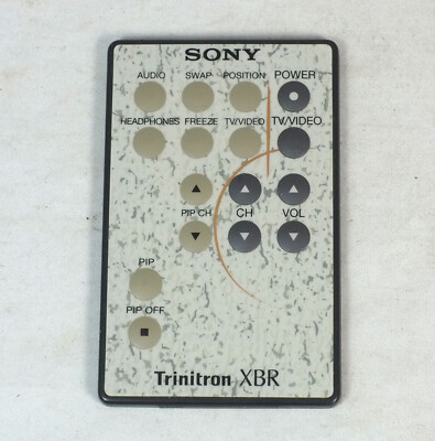 Sony Trinitron XBR Remote Control | eBay