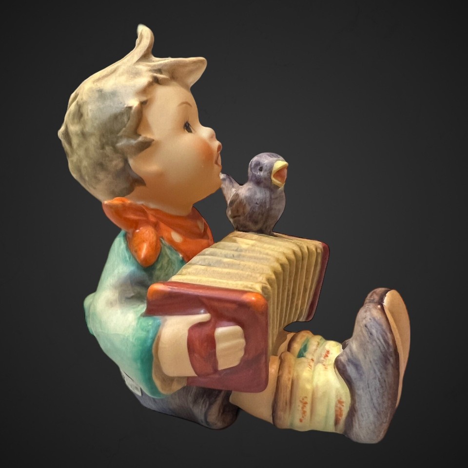 Vintage Goebel Hummel W. Germany 'Let's Sing' Boy Accordion Figurine ...