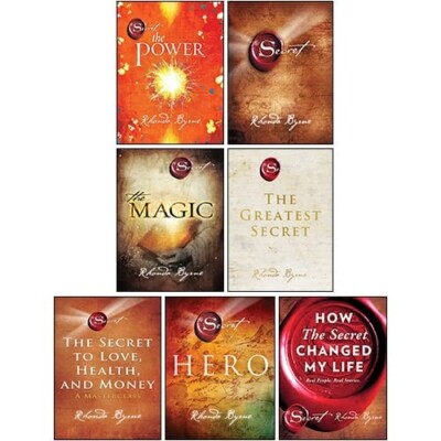 Complete Set Series - Lot of 7 The Secret Books by Rhonda Byrne | eBay