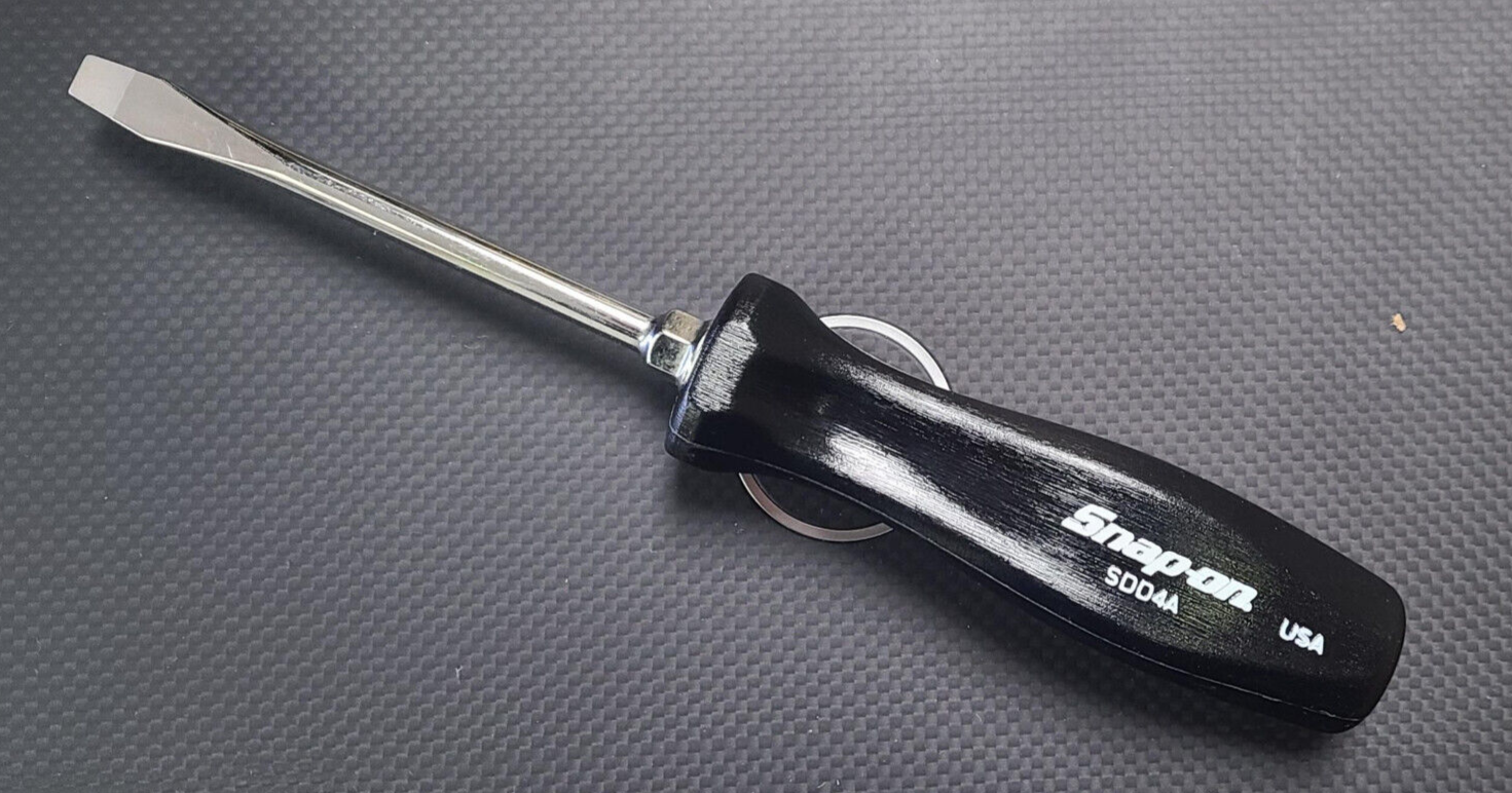 New Snap-on ™ Tools BLACK Plastic Hard Handle 1/4" Flat Head ...