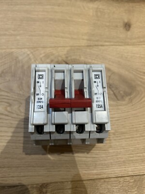 Square D 125 Amp Main Switch Disconnector 3 Phase Q0E QO-E BS 60947-3 ...