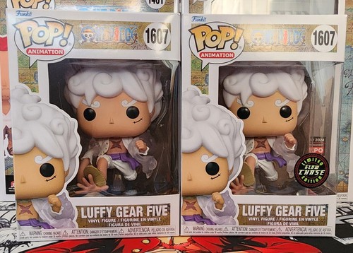 Funko Pop! Vinyl: One Piece - Luffy Gear Five #1607 CHASE + COMMON ...