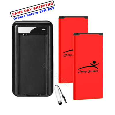 High Capacity 6820mAh Battery or Dock Charger for Samsung Galaxy S5 ...