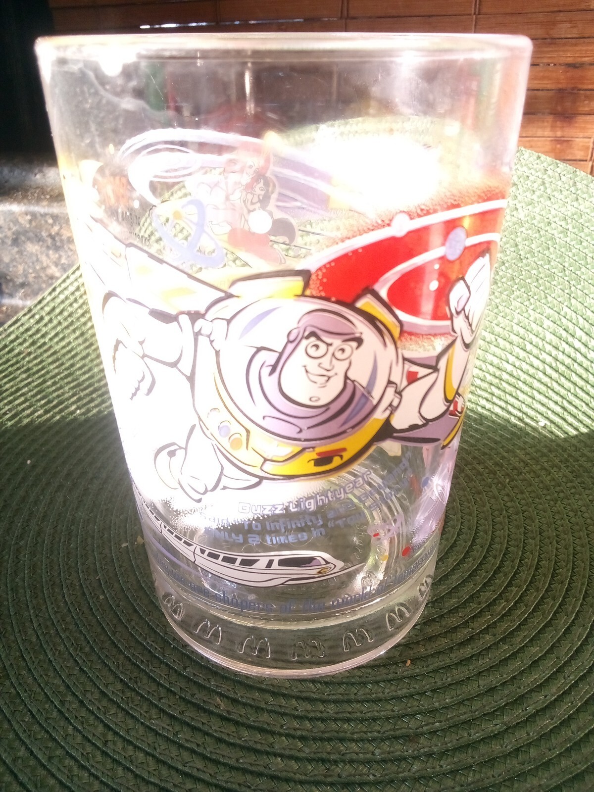 Walt Disney World 100 years of magic Buzz Lightyear McDonald's glass | eBay