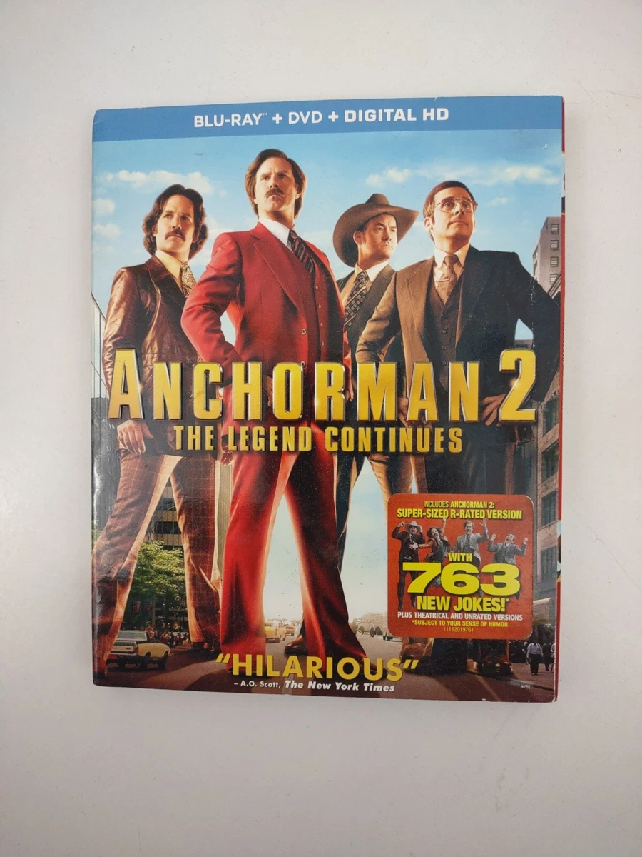Anchorman 2 Bluray Cover