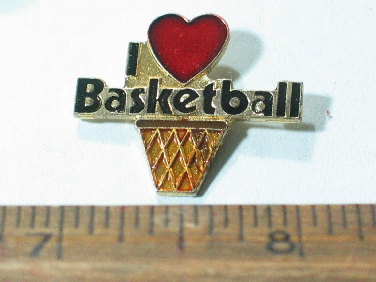 I Love Basketball Pin , Badge , Lapel Pin (#001)(**) | eBay