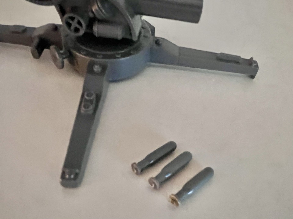 MARX BATTLEGROUND SHELL-FIRING DARK GRAY GERMAN 88 FIELD GUN W/03 ...