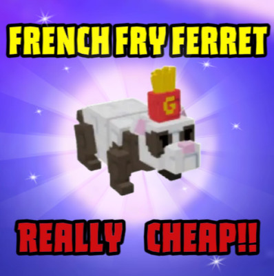 FRENCH FRY FERRET | CHEAPEST |🪴Grow a Garden ‼️FAST & EASY DELIVERY‼️ ...