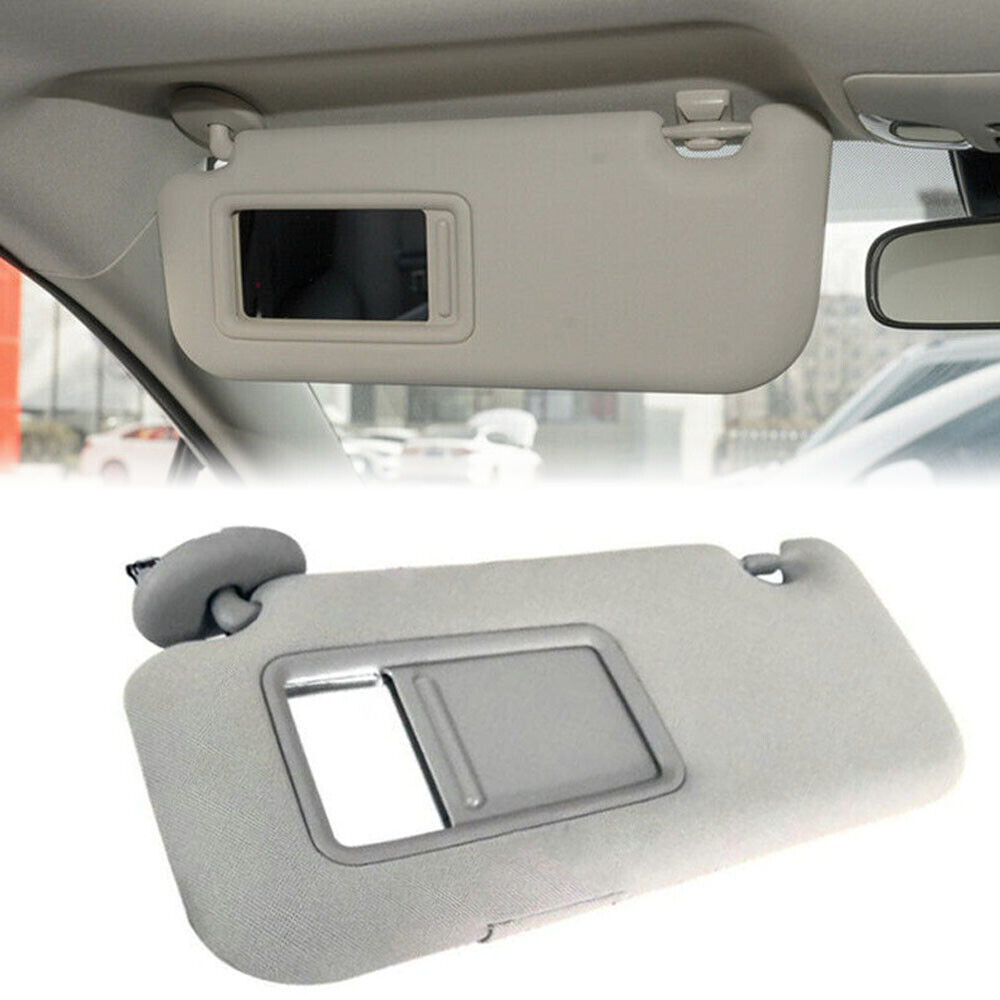 Gray For 2009-2013 Toyota Corolla Left Driver Side Sun Visor Makeup ...