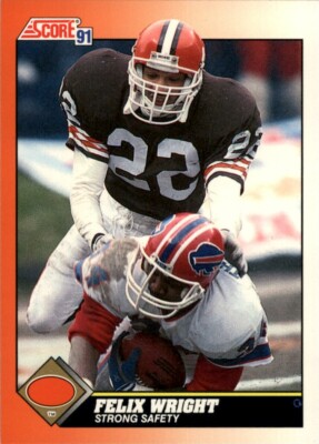 1991 Score NFL Felix Wright #368 | eBay