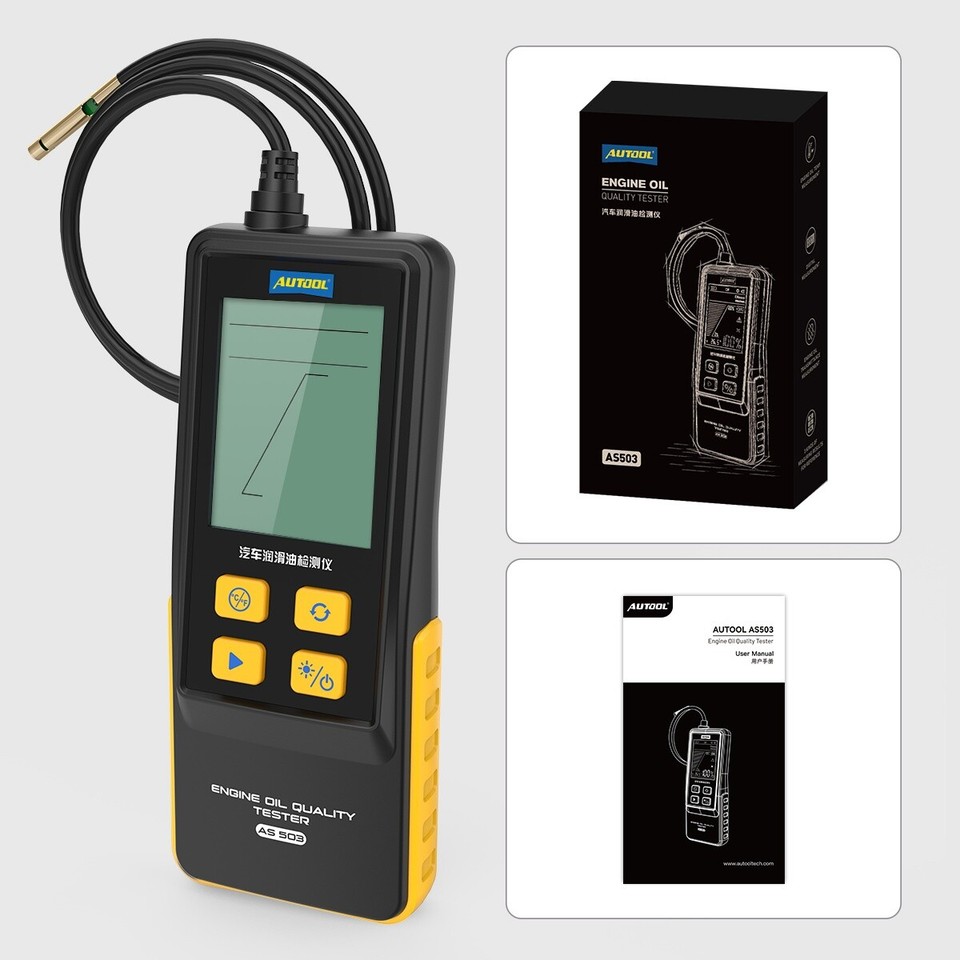 Auto Engine Lubricant Oil Tester Oil Quality Test Detector Gasoline ...