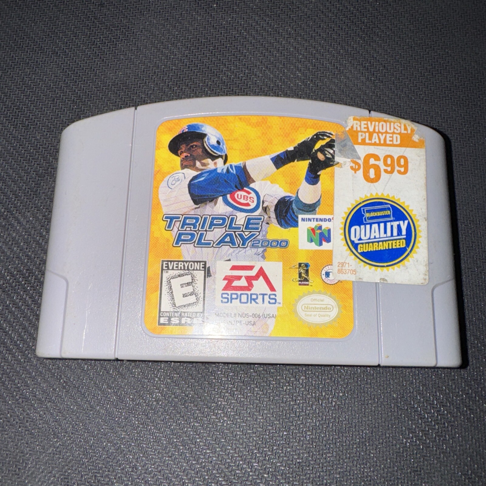 Triple Play 2000 Baseball Nintendo 64 N64 Authentic Tested | eBay