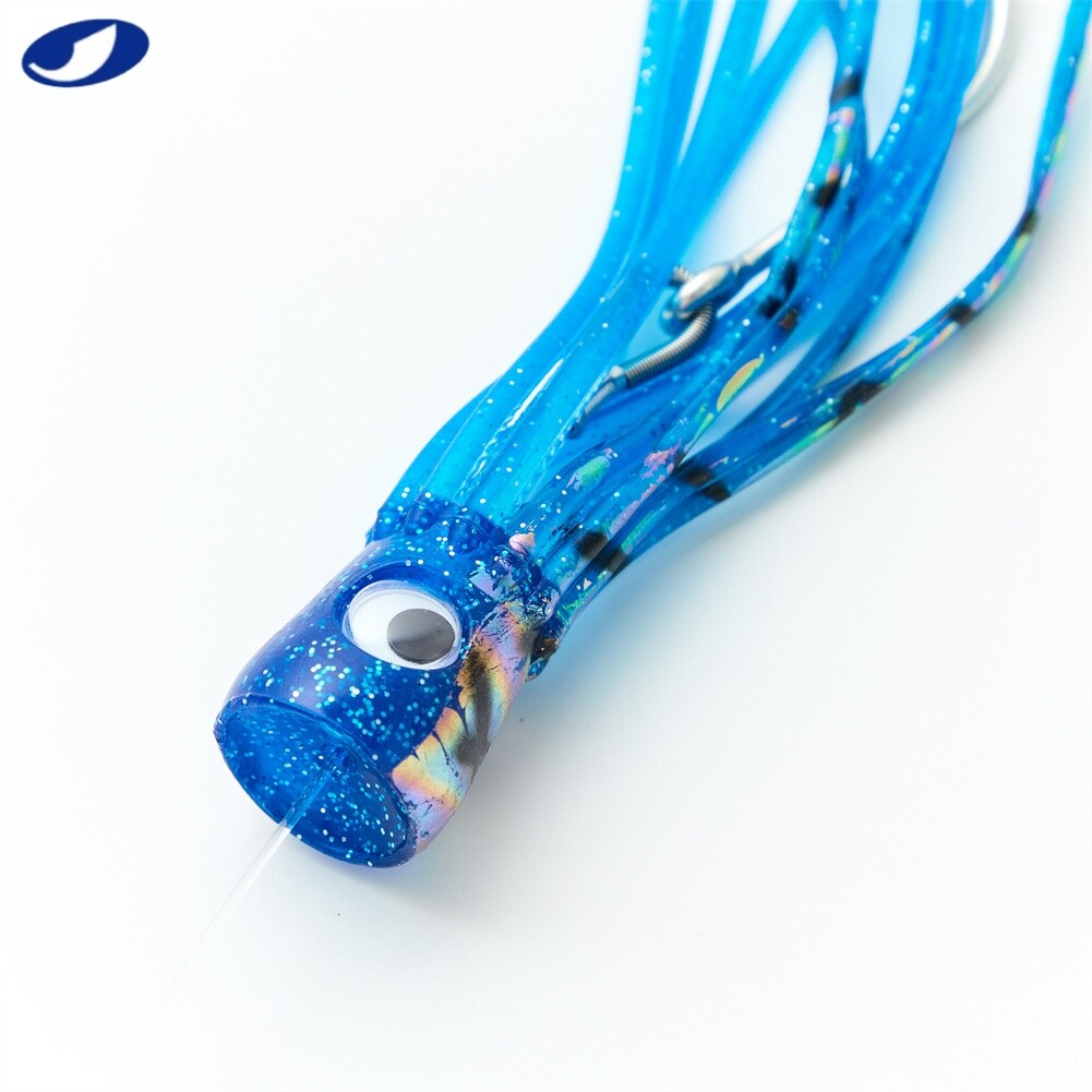 Chugger Chain Rigged Trolling Lure Saltwater Fishing Lure Bag with ...