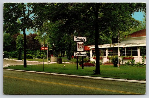 Postcard Danish Tea Room Lake Geneva Wisconsin WI Exterior | eBay