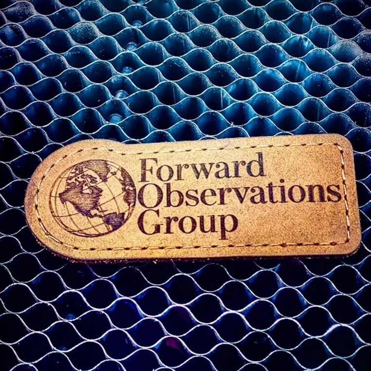 Forward Observations Group Bald Bros FOG Global Leather Patch | eBay