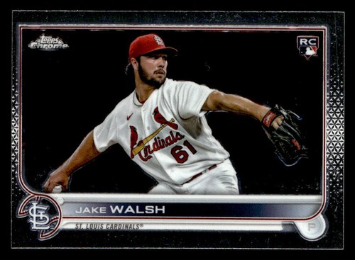 2022 Topps Chrome Update #USC156 Jake Walsh Rookie Card St. Louis ...