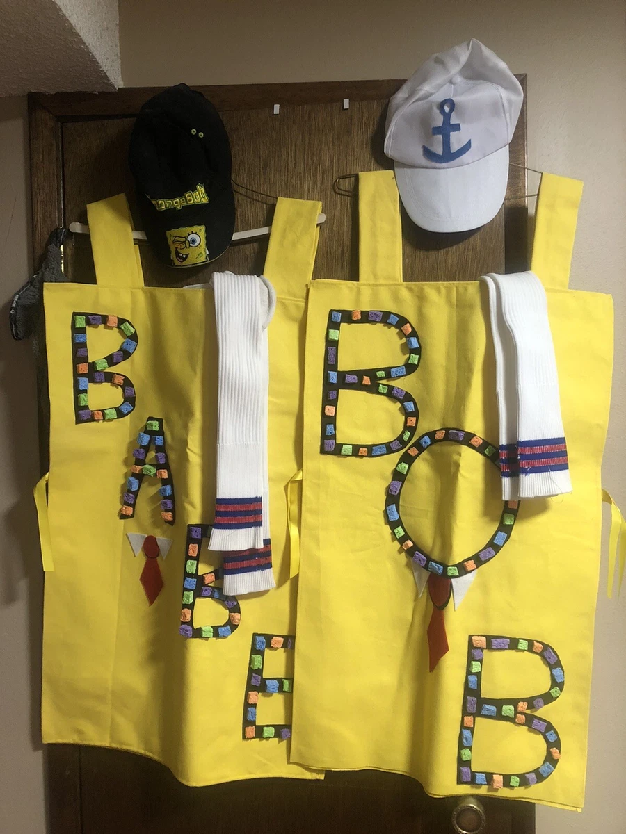 Homemade Spongebob Halloween Costume