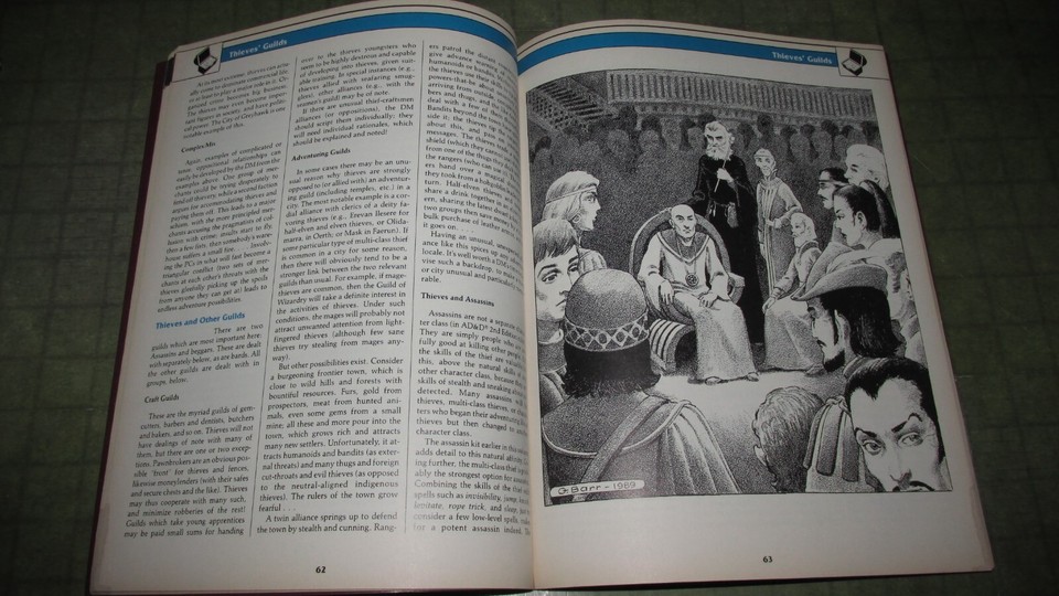 Dungeons & Dragons Complete Handbook Thief Fighter Priest Wizard ...