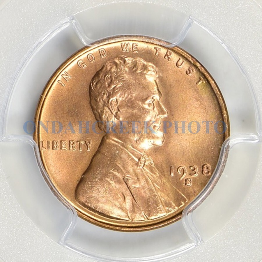 1938-S Lincoln Cent PCGS MS-66 RD FS-502 RPM #2 Stage A | eBay
