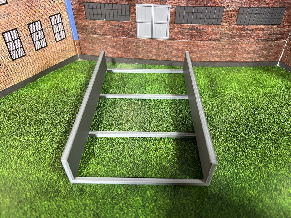 O Scale Girder Bridge for Model Trains -Compatible w/ All Track Types ...