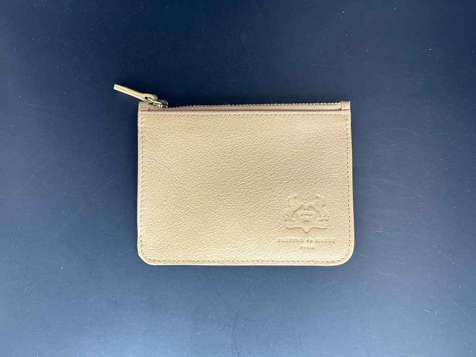 Parfums De Marly Paris 1743 Leather Zipper Coin Purse Mini Pouch Wallet ...