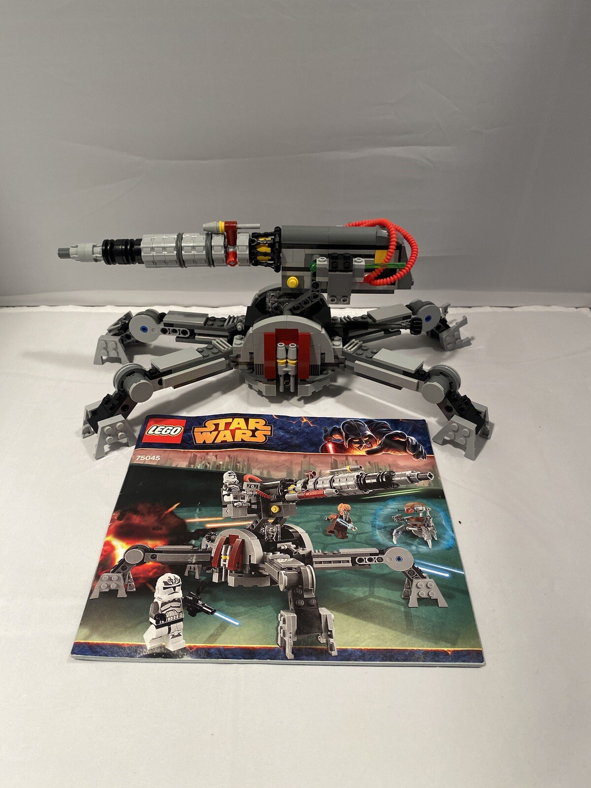 LEGO Star Wars: Republic Av-7 Anti-Vehicle Cannon (75045) 100% Complete ...