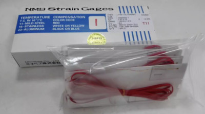 5PCS/box Single Axis Strain Gauge J-02-12L15W2MS Strain Gauge Stress ...
