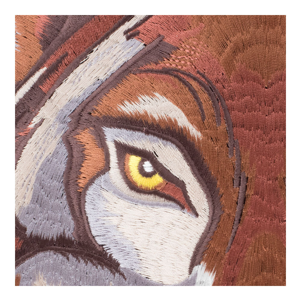 Brown Eastern Timber Wolf Patch, Canine Back Patches | eBay