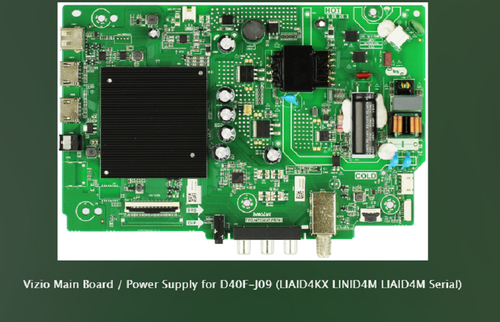 Vizio: D40F-J09 A0006200J, 6M03A0006200J, AY324L0096 Main Board | eBay