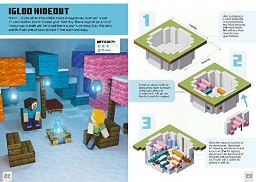 MINECRAFT SUPER BITE-SIZE BUILDS An official Minecraft illustrated ...